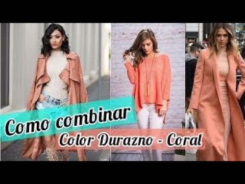 Consejos para combinar el color durazno en tus outfits