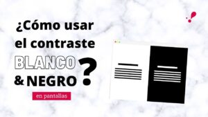 El color perfecto para contrastar con negro y blanco