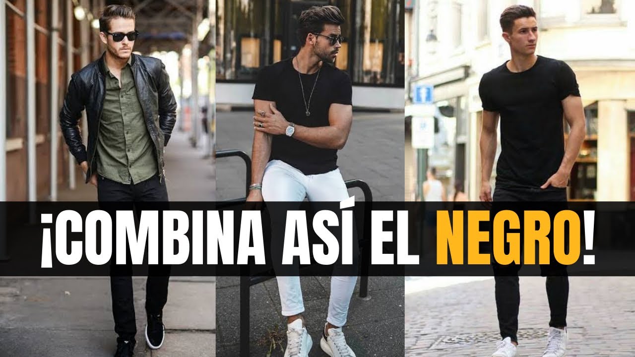 Los mejores colores para combinar con el negro en ropa
