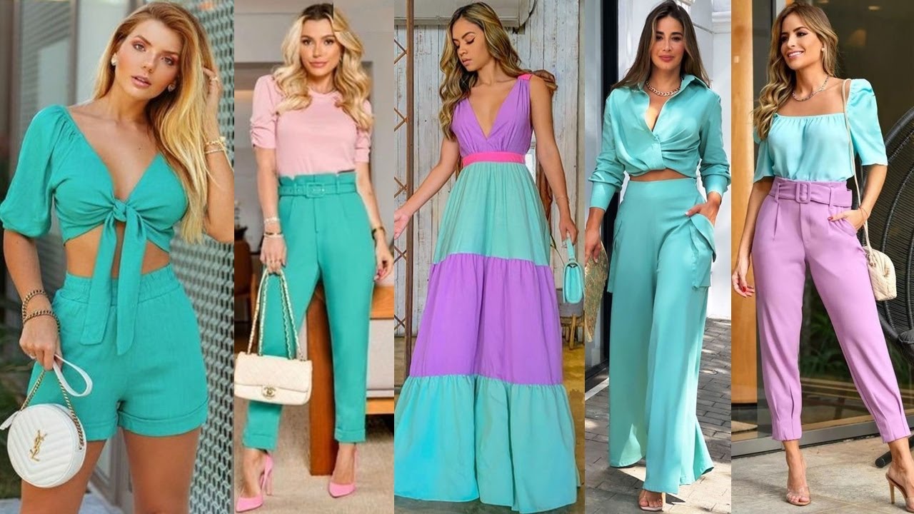 5 combinaciones de colores para realzar el verde agua